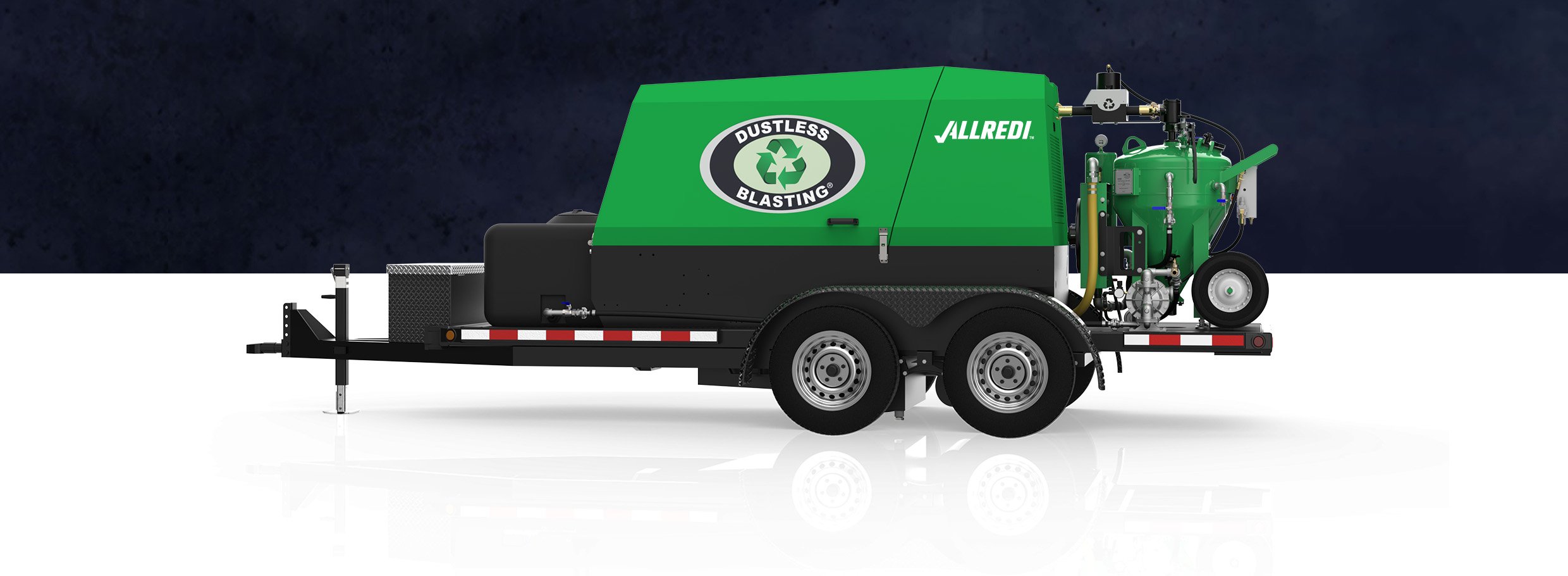 Dustless Blasting Mobile Blast Systems | Allredi